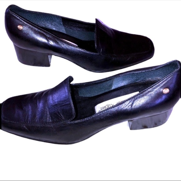 Etienne Aigner | Shoes | Etienne Aigner Black Leather Paintershoes 55 ...